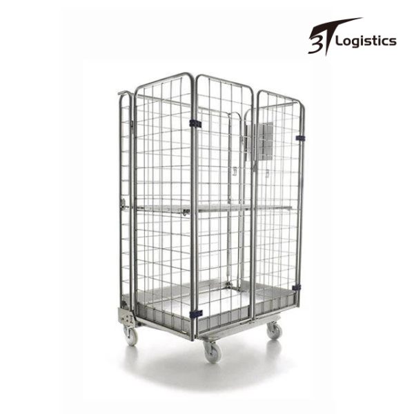 Laundry Cage - Roll Container, Wire Container, Glass Racks, Post Pallet ...