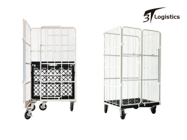 Jumbo Security Demountable Roll Container - Roll Container, Wire ...