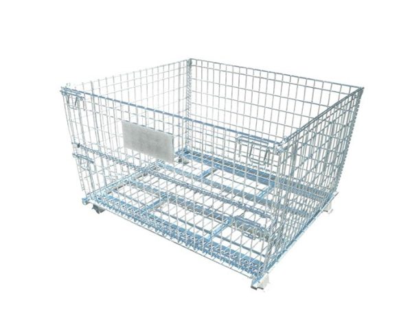 Wire Mesh Pallet Box - Roll Container, Wire Container, Glass Racks ...
